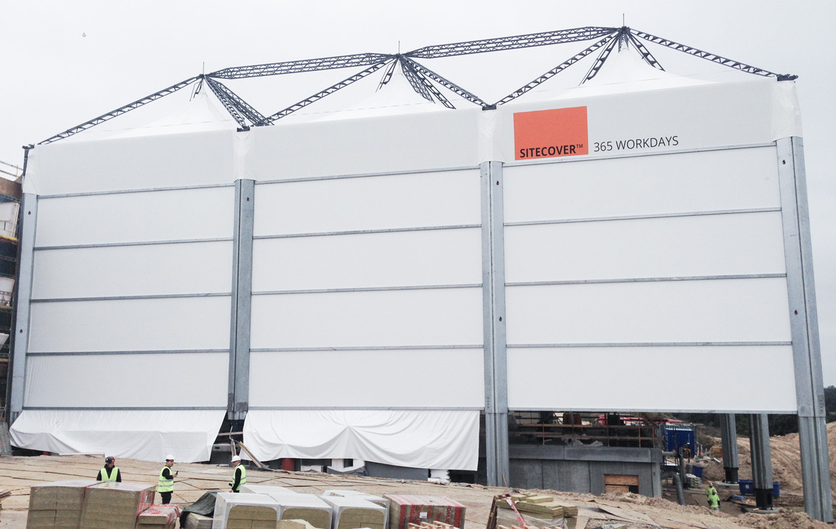 Sitecover - Novo Nordisk construction site - KI Consulting Engineers