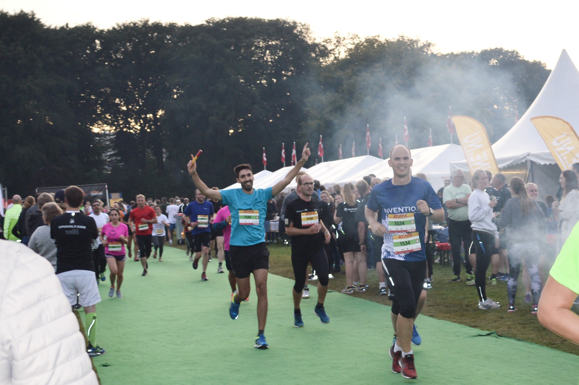 Another successful DHL run - Krabbenhøft & Ingolfsson