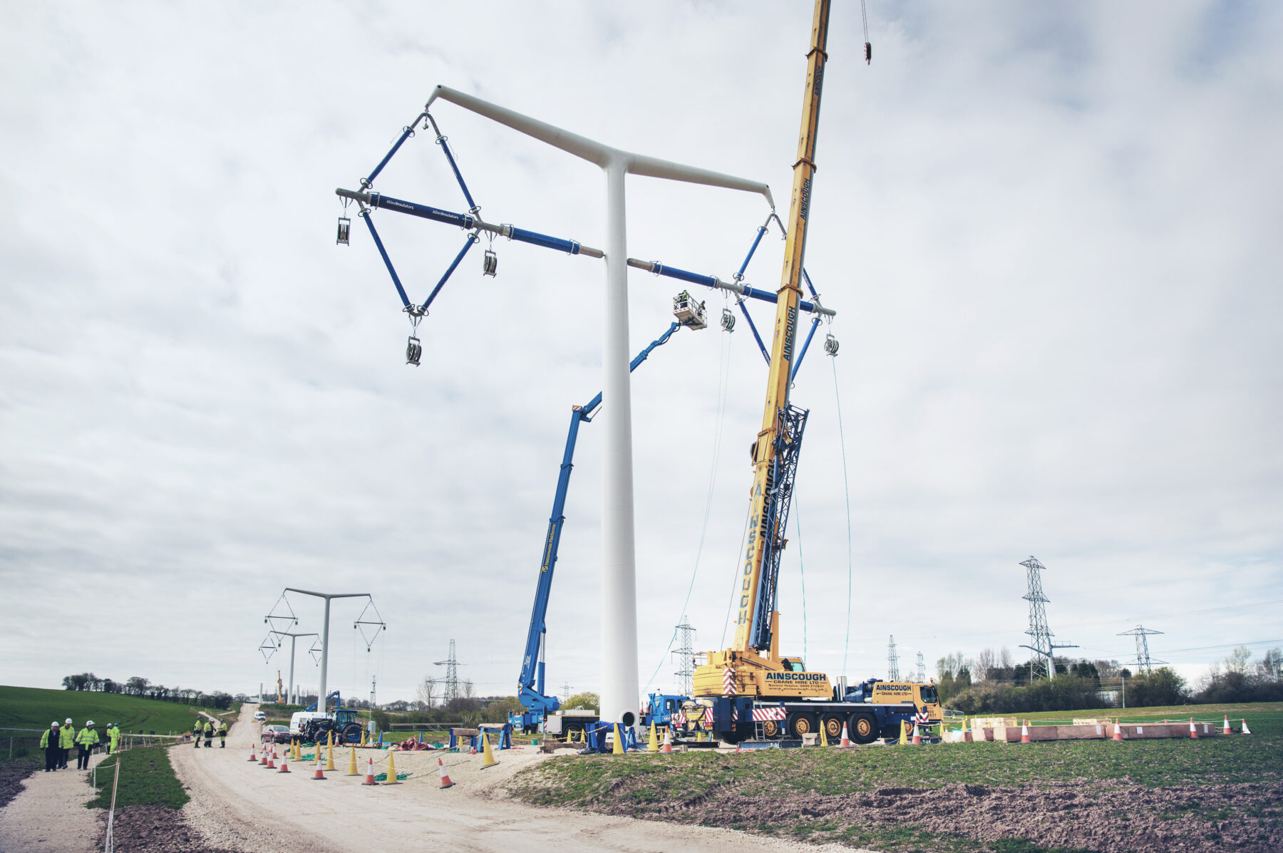 T-pylon overhead line structures - KI Consulting engineers