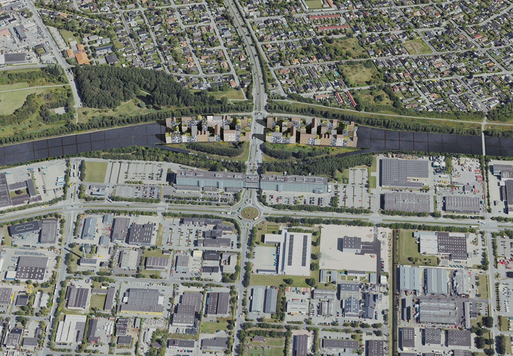Motorway cover on Amagermotorvejen - KI Rådgivende Ingeniører